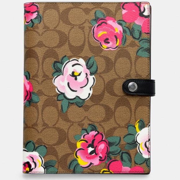 Coach | Office | Sold Elsewhere Notebook Signature Vintage Rose | Poshmark